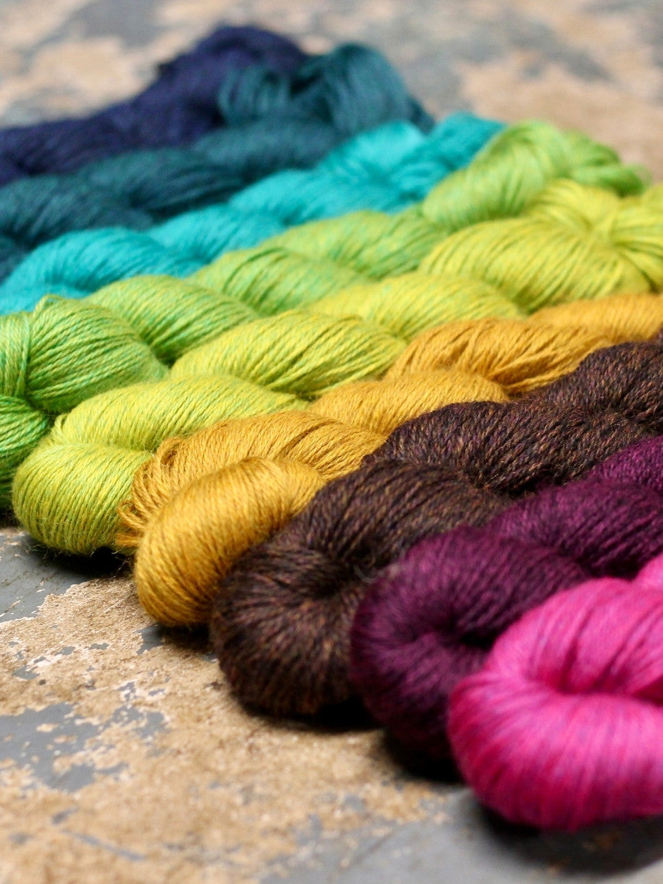 PREVIEW – Yarnadelic Worsted New Colours – John Arbon Textiles